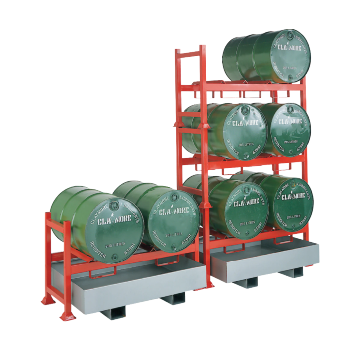 2 Drum Stacking Pallet Rack