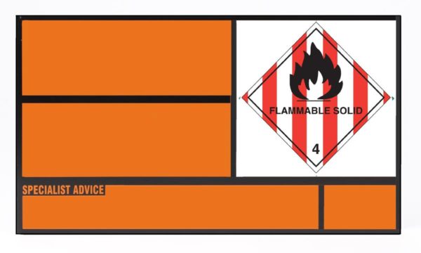 ADR UN Placards, Orange Panels & Haz Labels