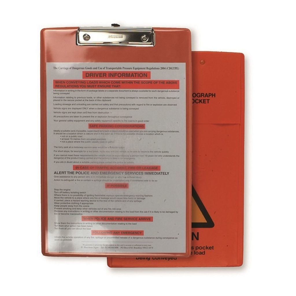3YE 1203 ADR Orange Plates For Petrol Tanker Trucks