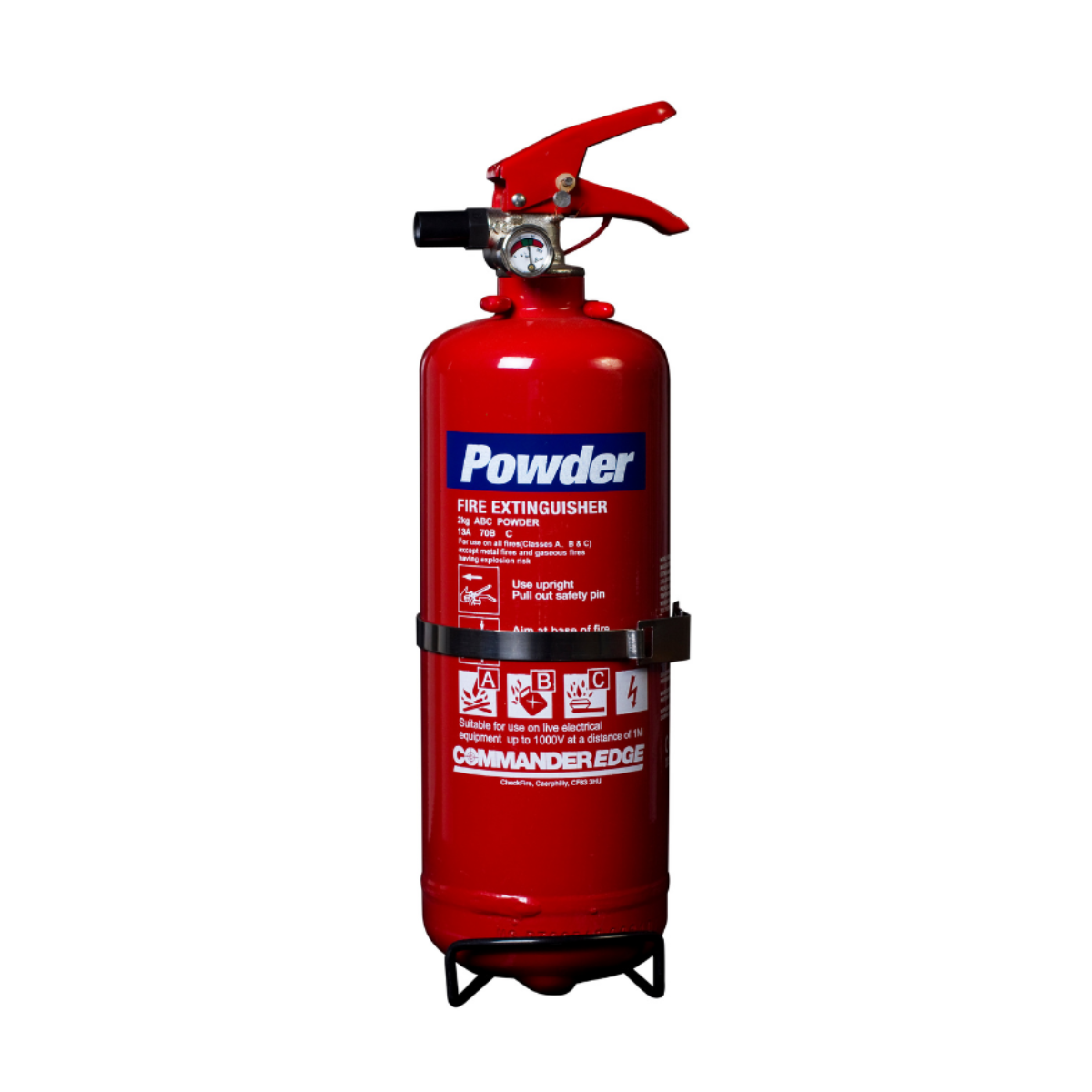 2Kg Dry Powder Fire Extinguisher | Hazchem Safety