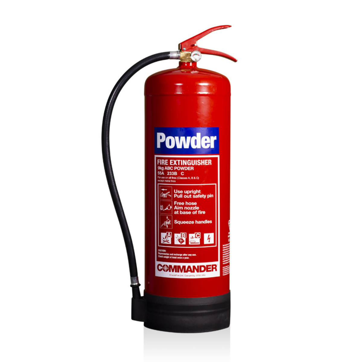 9kg Dry Powder Fire Extinguisher