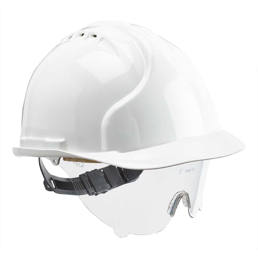 Safety Helmet With Visor - Centurion Vision Plus