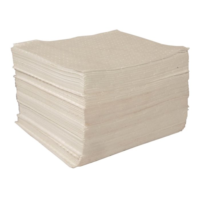 Oil Absorbent Pads - Double Thickness - 100 Per Pack