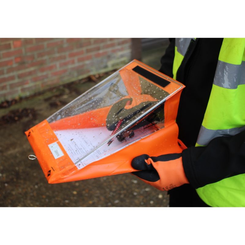 Hazchem Orange Waterproof Clipboard