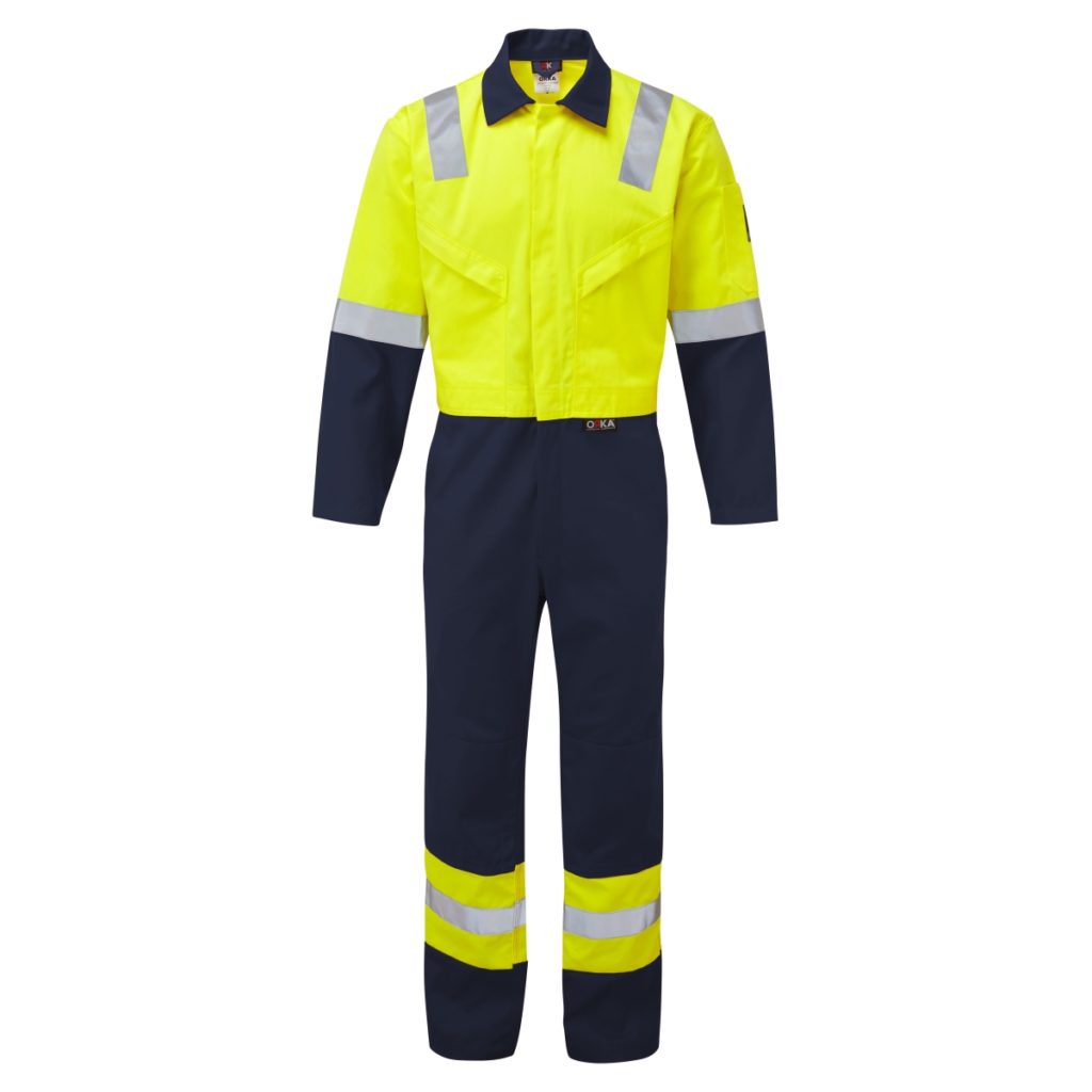 Hi Vis Overalls - ORKA Hudson - Two-Tone FR Coveralls