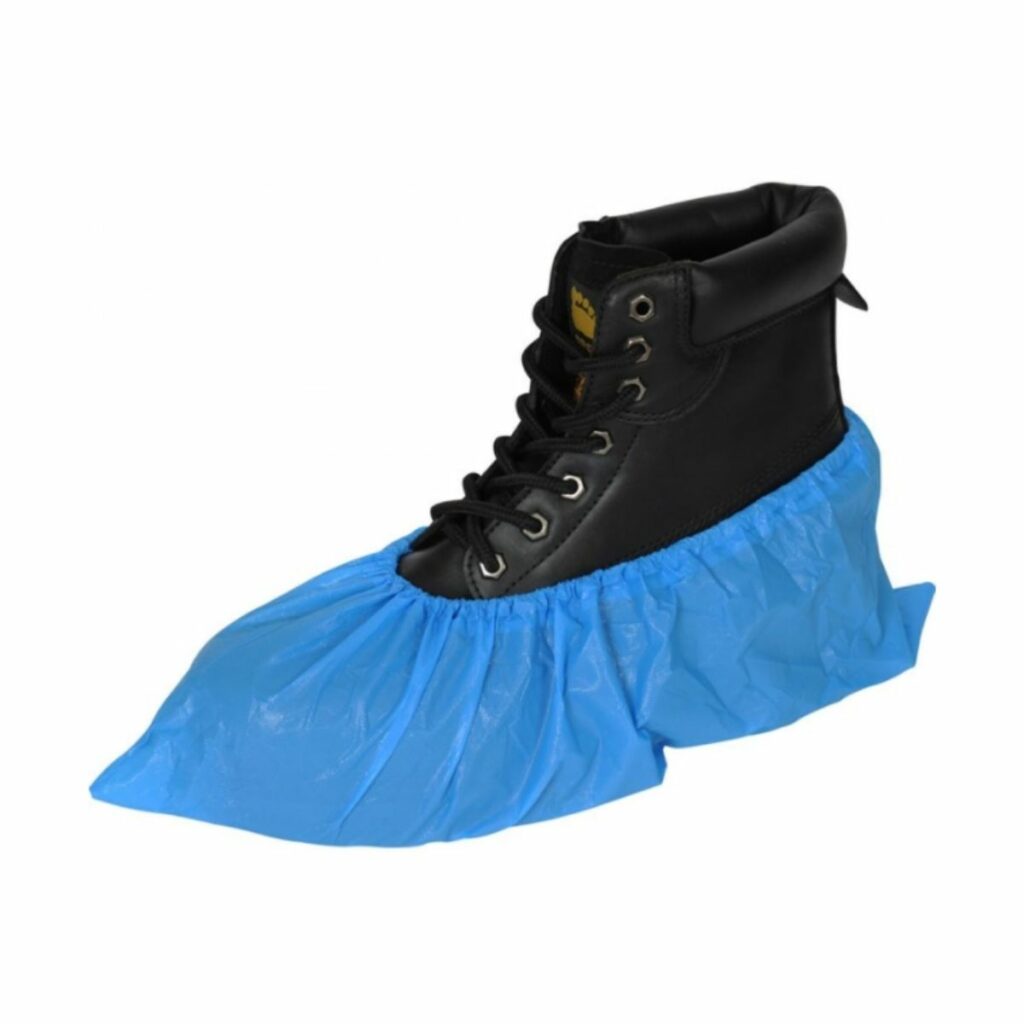 Disposable Blue Overshoes - Pack Of 100 (50 Pairs)