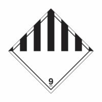 Dangerous Goods Class 9 - Placards, Signs, And Labels