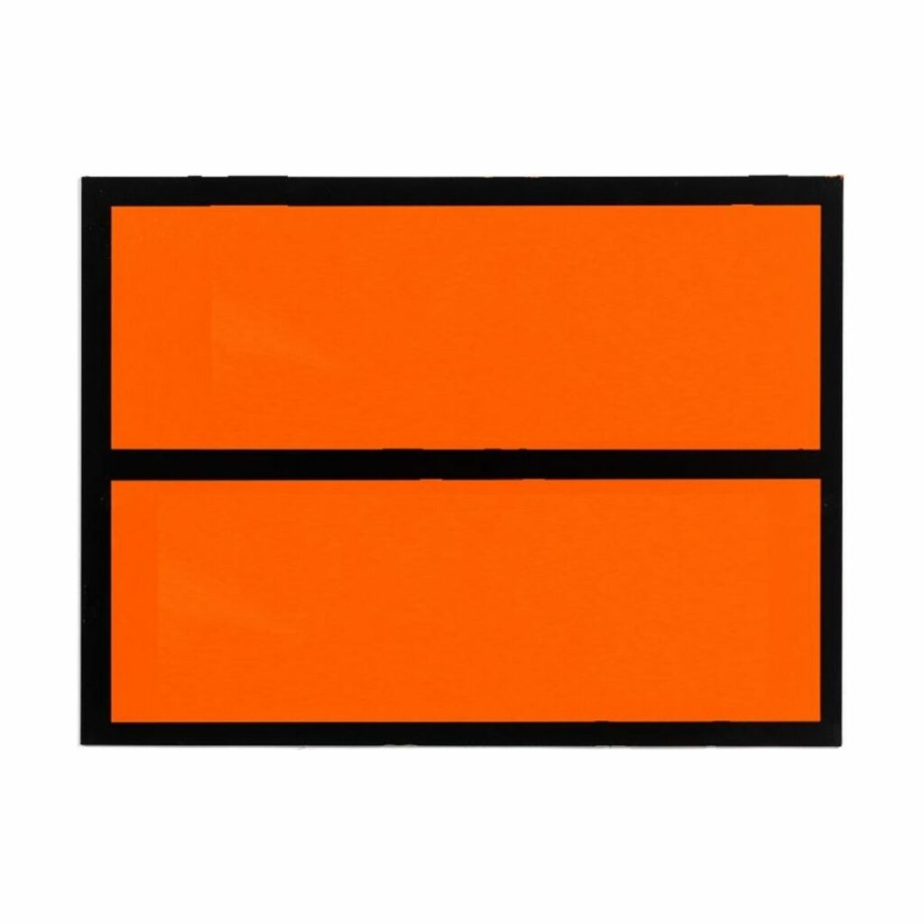 Hazchem Orange ADR Plates | Aluminium | Multiple Sizes & Options
