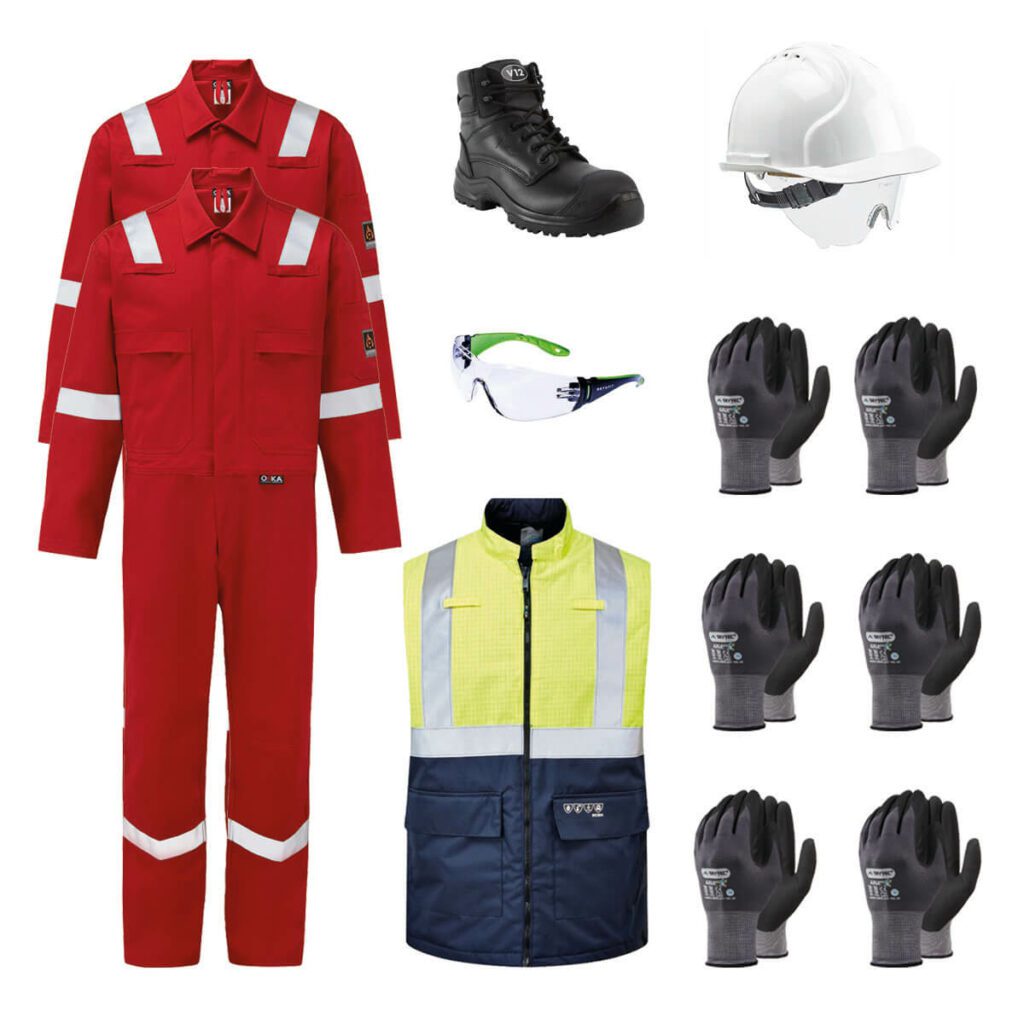 PPE Kits For Offshore, Electric Vehicles Or LNG Workers