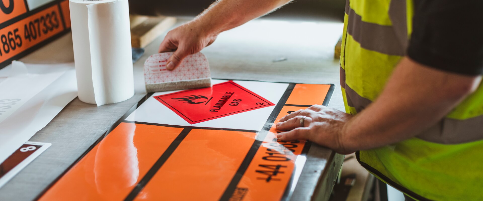 Hazard Warning Diamonds And Dangerous Goods Placards