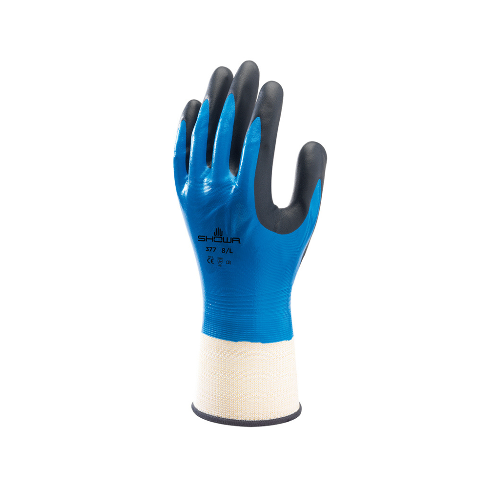Showa Oil Resistant, Waterproof Nitrile Glove