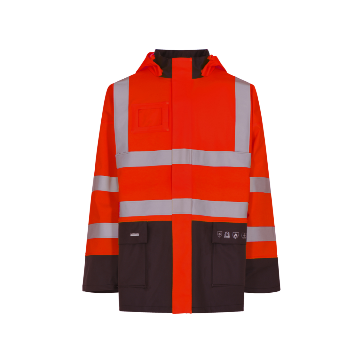 Lyngsoe FR AS Two-Tone Hi-Vis Women's Rain Jacket